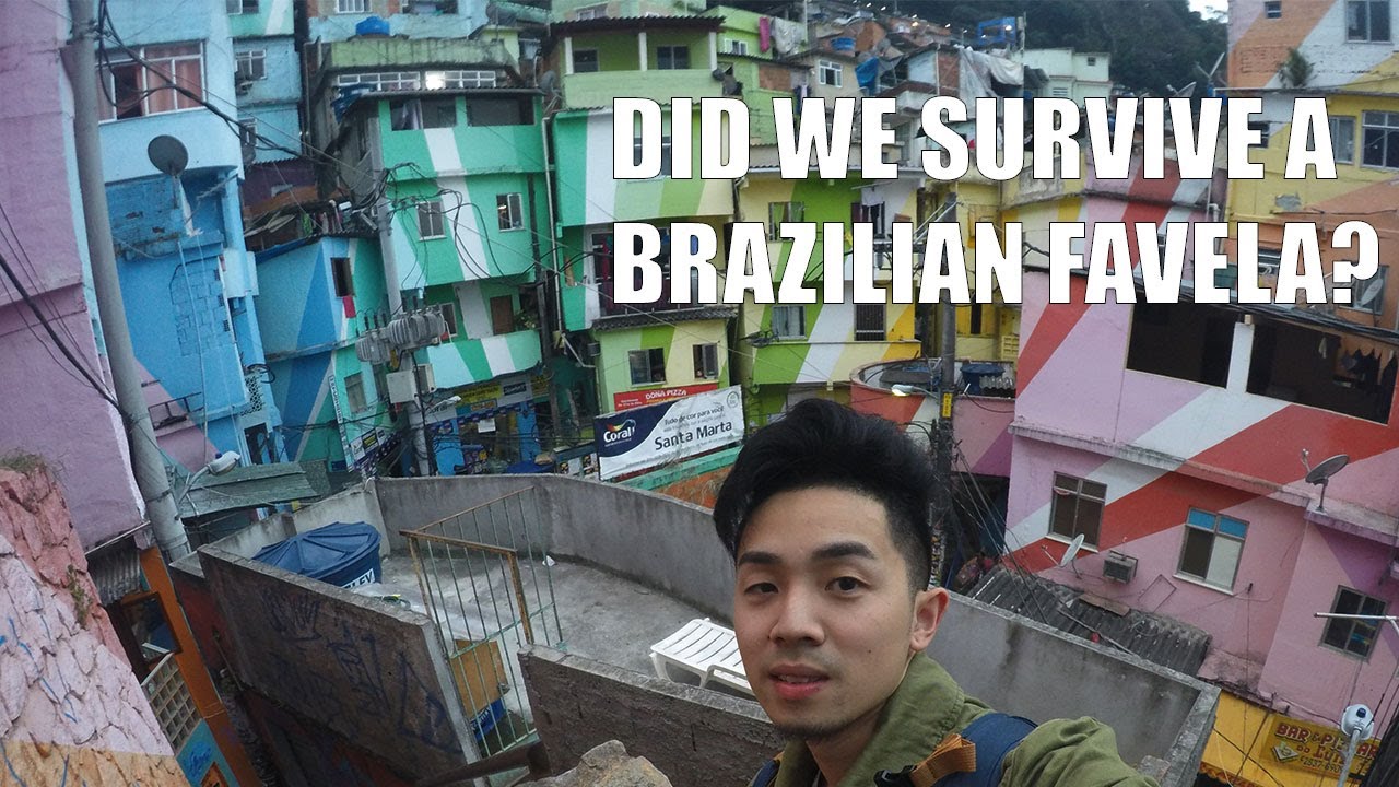 DID WE SURVIVE A BRAZILIAN FAVELA?! Favela Tour Guide in Rio - YouTube