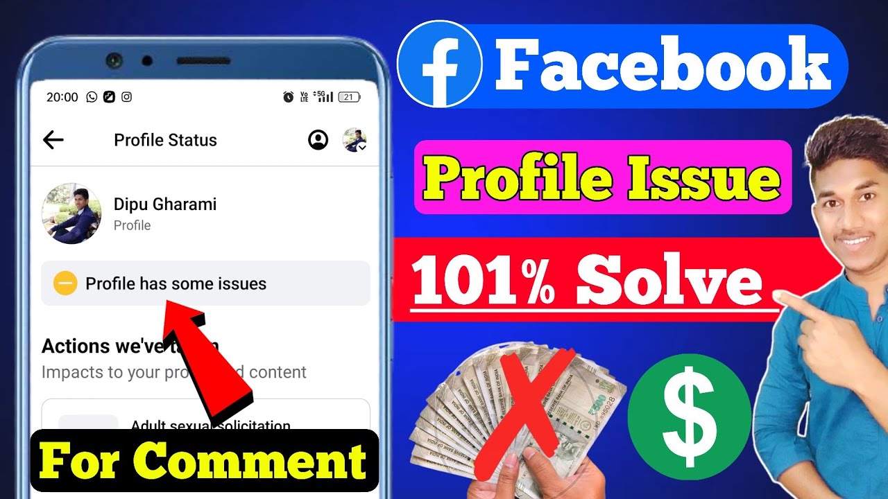(Don't Miss) Profile has Some Issues Facebook | How to Solve Profile ...