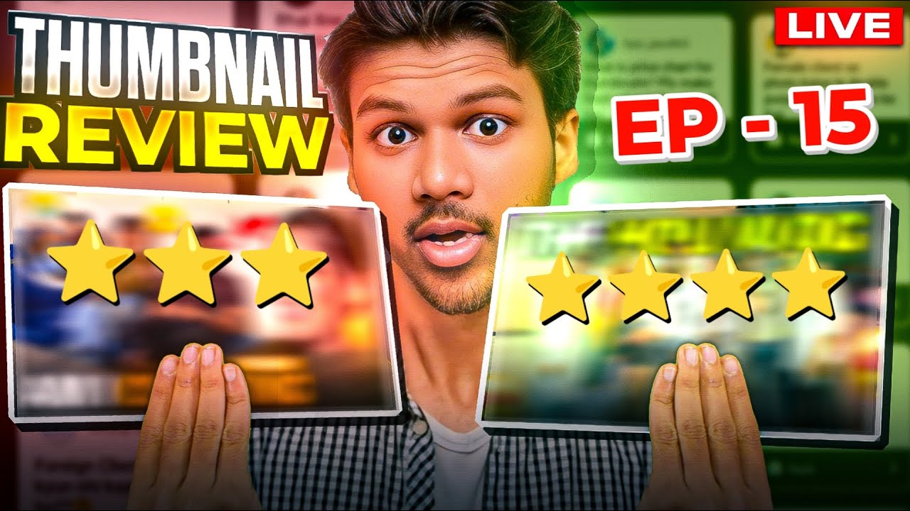 Thumbnail Review Ep-15 - YouTube