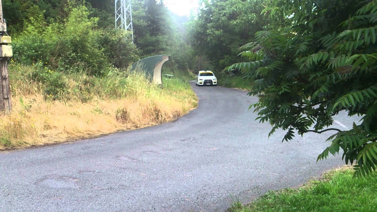 Mitsubishi Lancer EVO X rally - YouTube