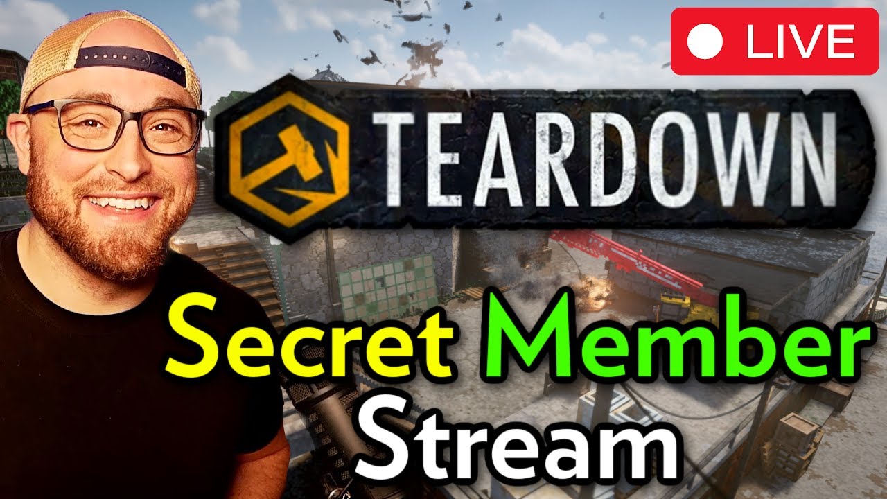 Secret Member Teardown Stream! - YouTube