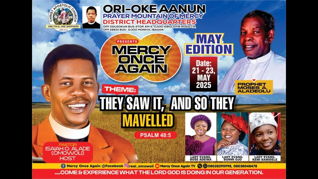 9 PROPHETIC WEDNESDAY "ANGEL OF MERCY SHOWFORTH" - YouTube