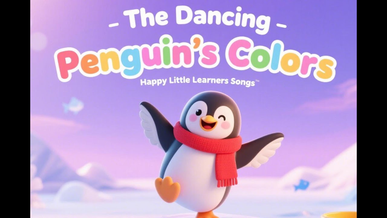The Dancing Penguin's Colors | A Fun English Song for Kids | Learn ...