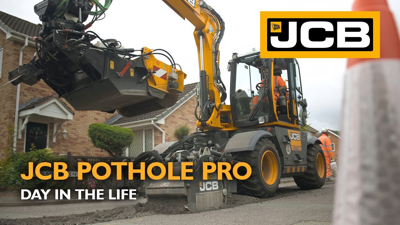 A Day in the Life of the JCB Pothole Pro - YouTube