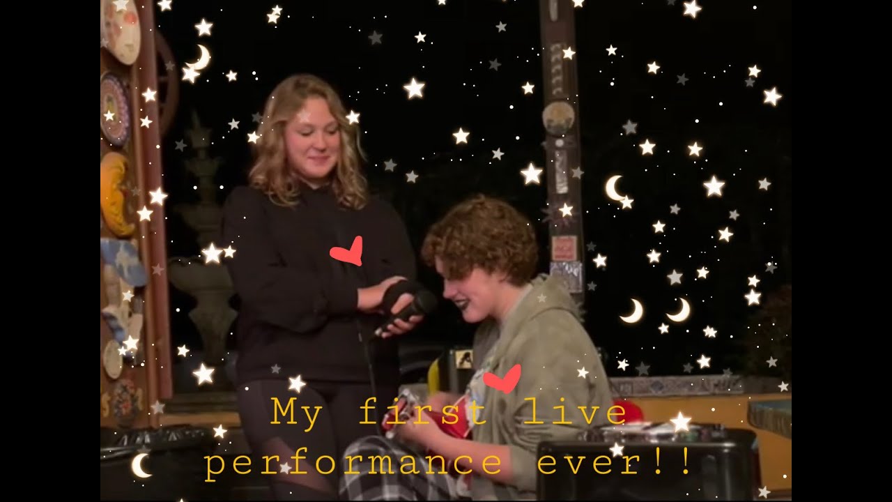 My first live performance!!^^ :DD - YouTube