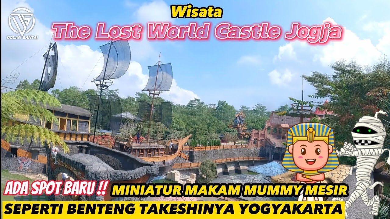 Wisata THE LOST WORLD CASTLE Jogja | UPDATE TERBARU - YouTube