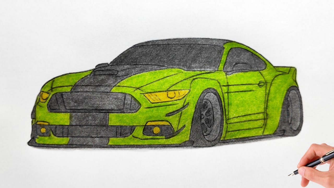 Awesome Drawings Of Mustangs