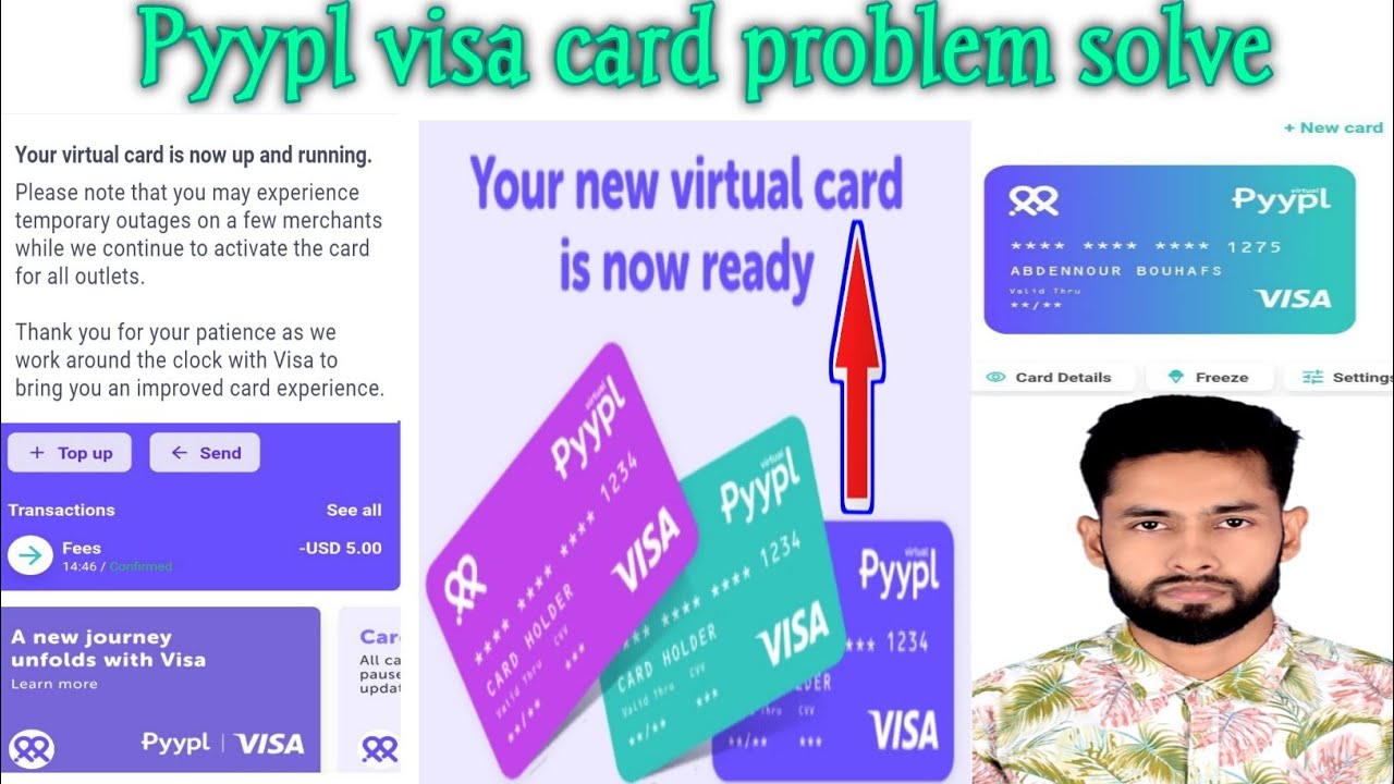 Pyypl visa card problem solve || pyypl card active || pyypl visa card ...