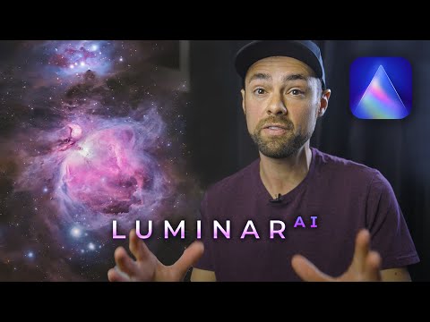 I Tried Luminar AI on my Astrophotography Images...