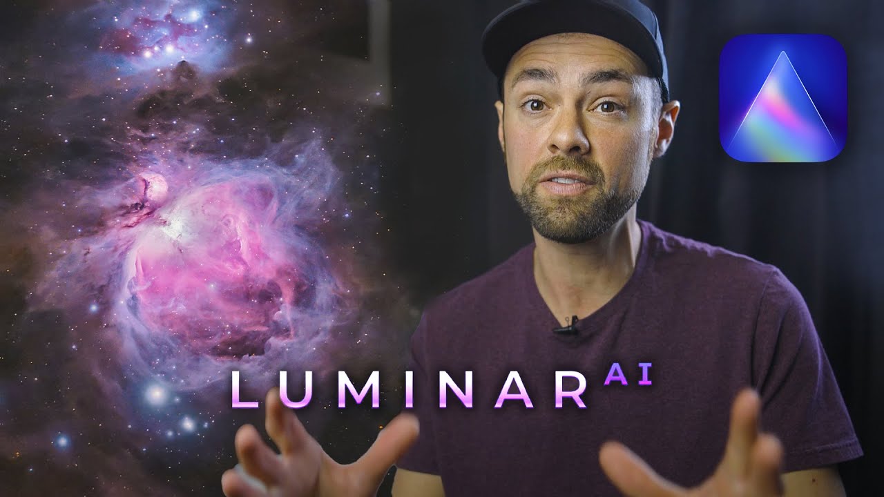 I Tried Luminar AI on my Astrophotography Images... - YouTube