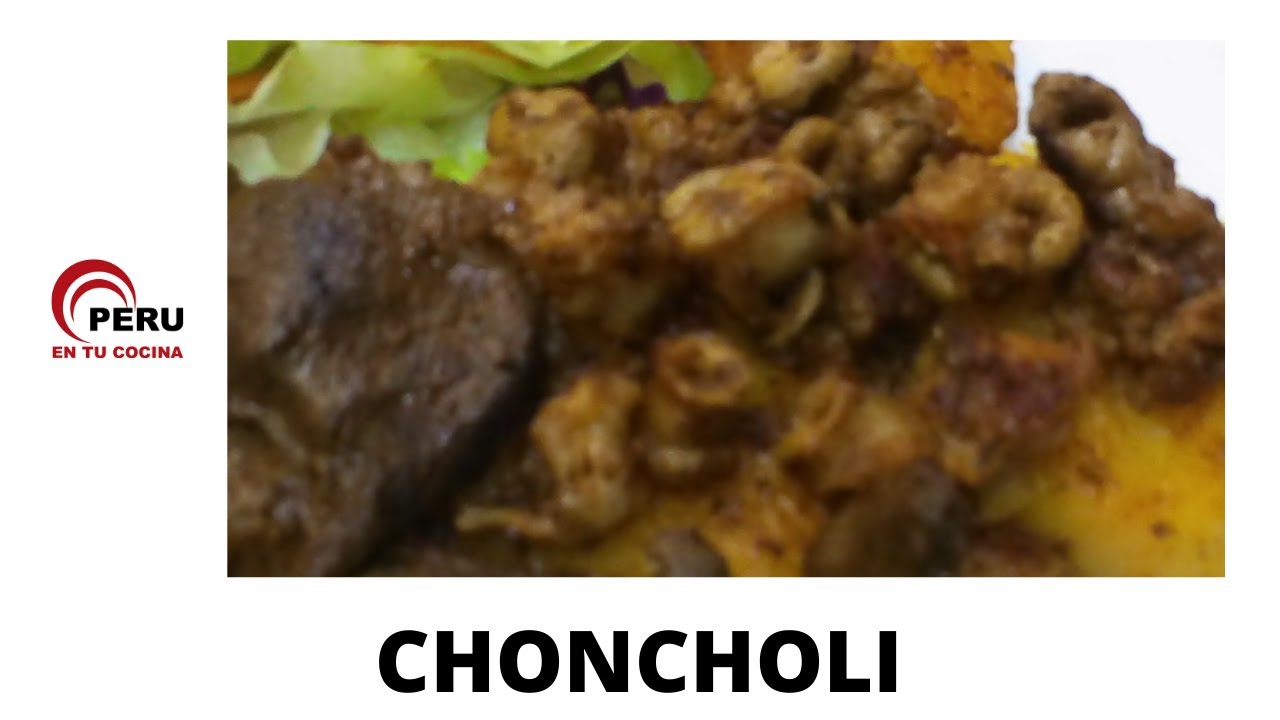 choncholi peruano 🟥⬜🟥 EN CASA sin parrilla - YouTube
