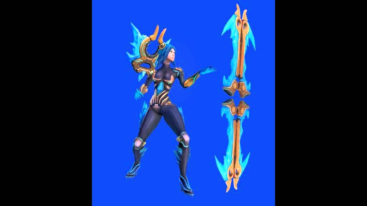 Frost Blade Irelia League of Legends Skin Spotlight - YouTube