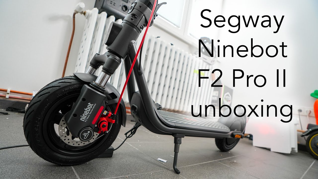 Segway Ninebot F2 Pro II - malý upgrade povedené koloběžky 🛴. Unboxing ...