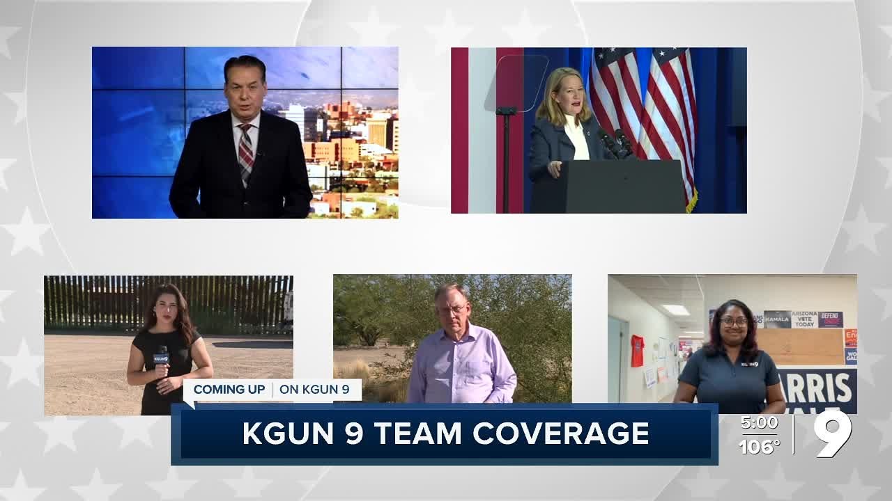 KGUN 9 @ 5 p.m. - Vice President Kamala Harris at Cochise College in ...