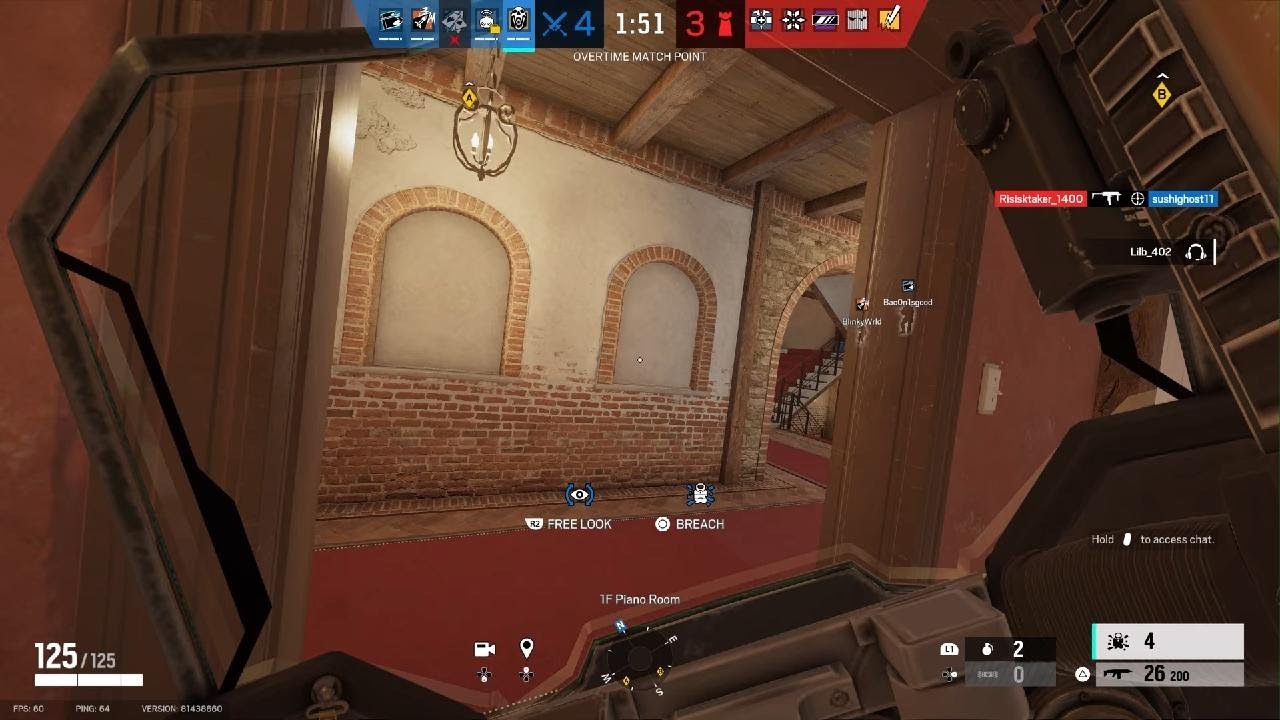 Tom Clancy's Rainbow Six Siege, ace with blackbeard rework - YouTube