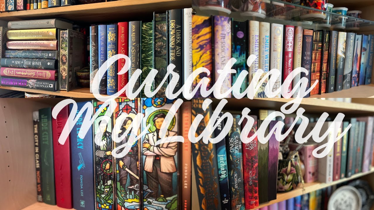 How To Curate Your Book Collection - YouTube