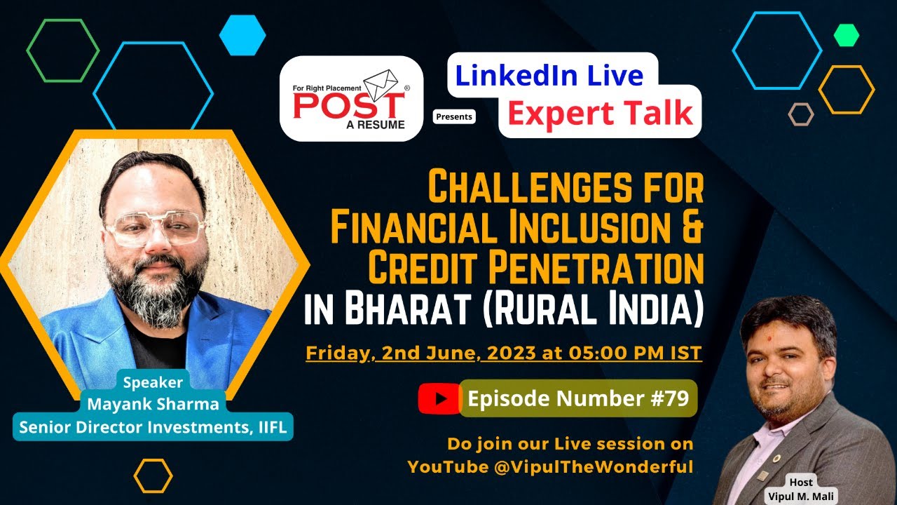 Ep#79 Expert Talk with Mayank Sharma on Challenges for Financial ...