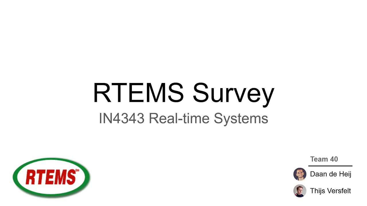Introduction to RTEMS - YouTube