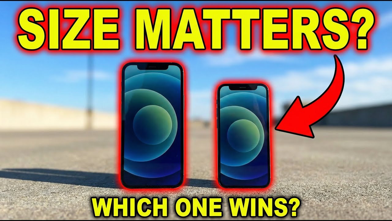 Iphone 12 Vs 12 Mini - YouTube