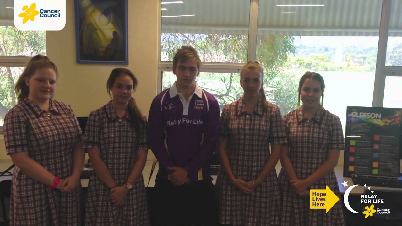 Adelaide Relay For Life | Gleeson College wants your school involved ...