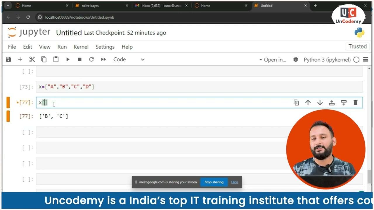 How to Sort & Reverse in Python List | Data Science Course in Delhi | Uncodemy - YouTube