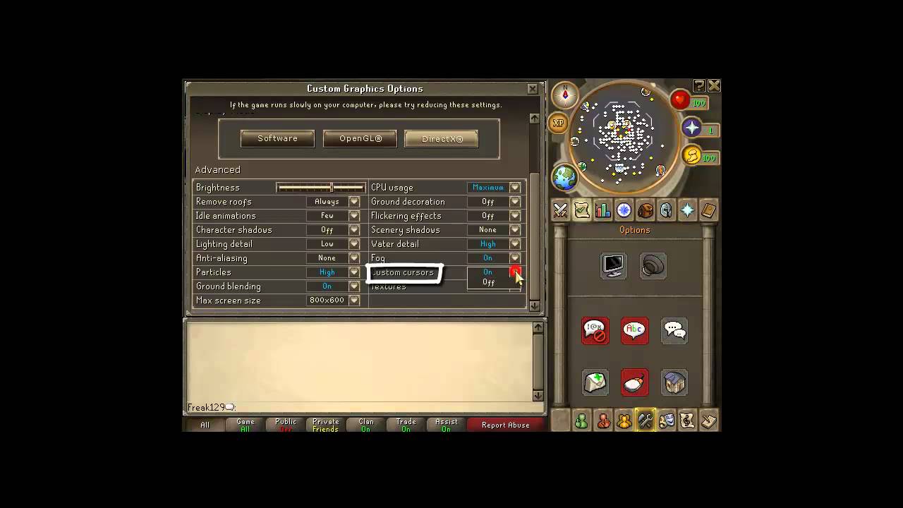 How to Change Your Runescape Cursor - YouTube