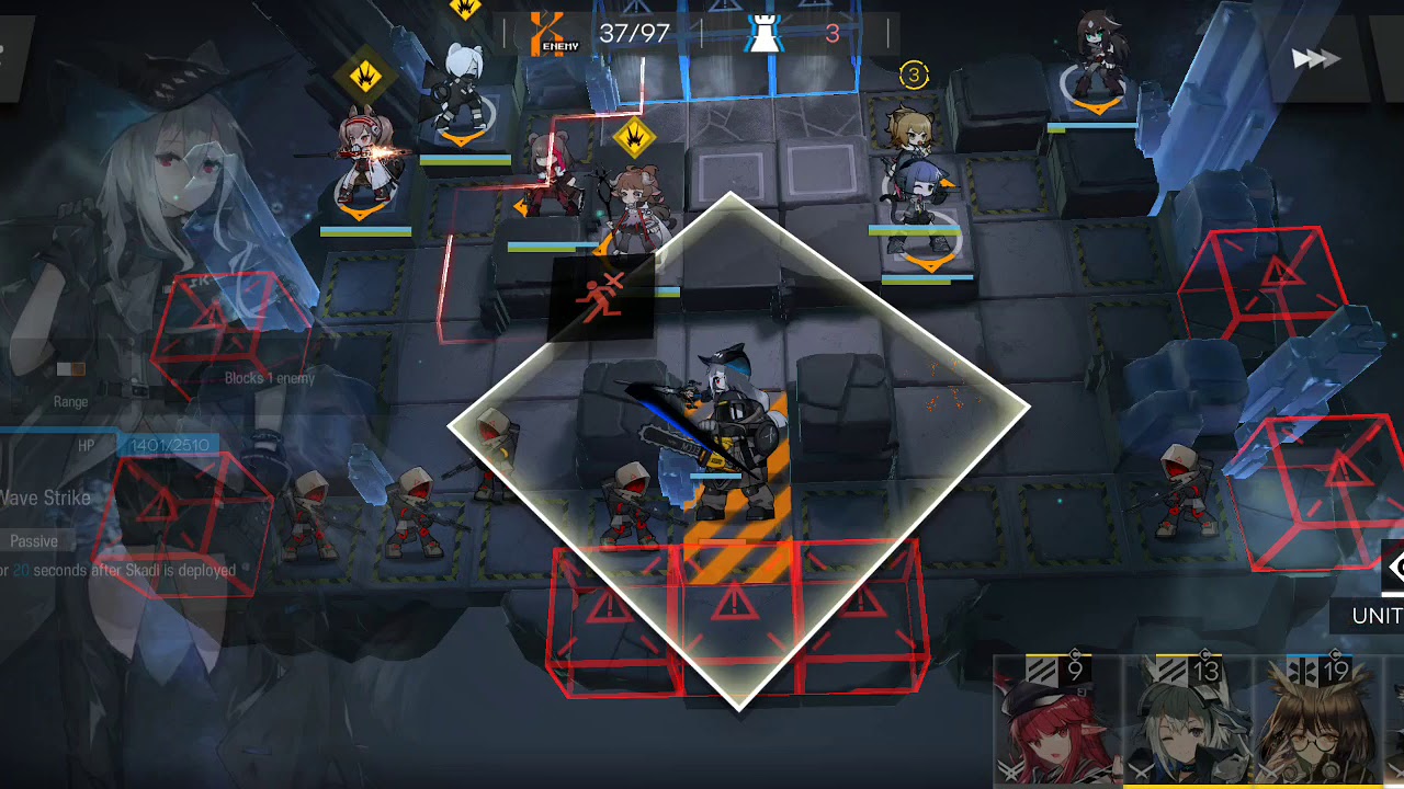 Arknights GT-6 Skadi Test & E2 Mages - YouTube