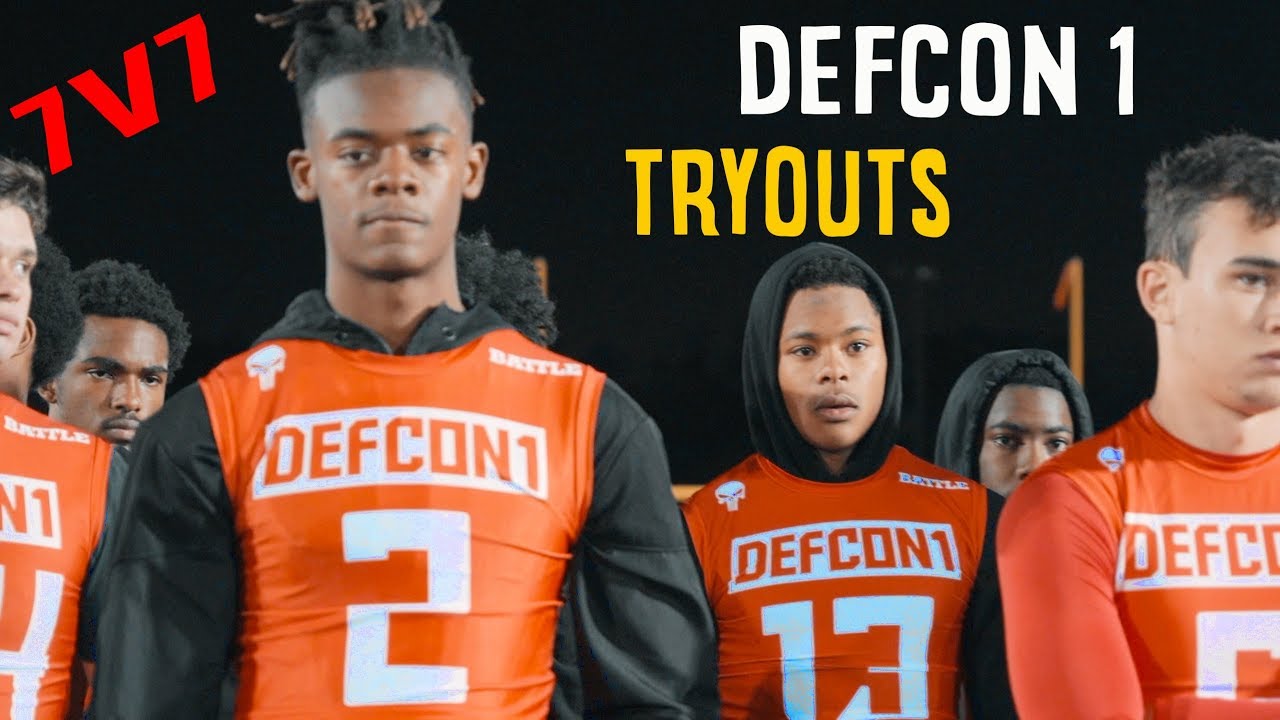 7 ON 7 BACK!! || Defcon 1 tryouts - YouTube