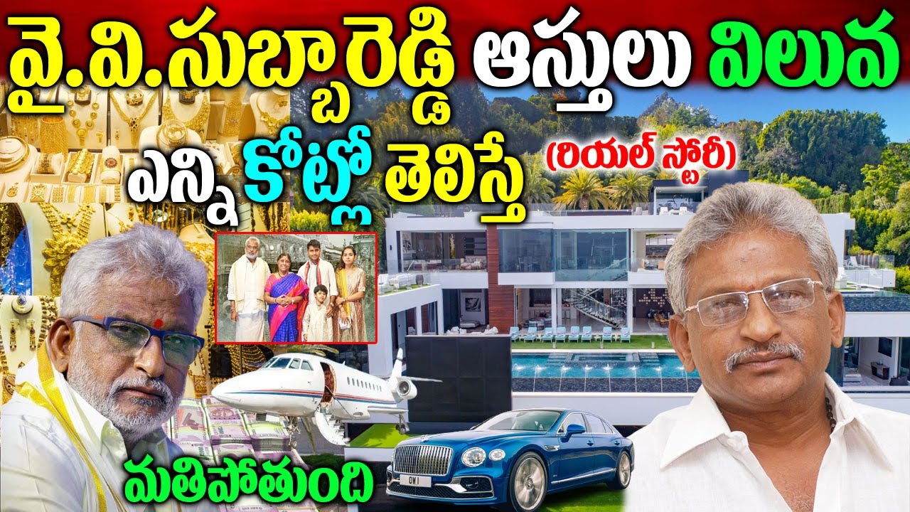 వై.వి.సుబ్బారెడ్డి బ‌యోగ్ర‌ఫీ| Y.V Subba Reddy Biography| YV Subba ...