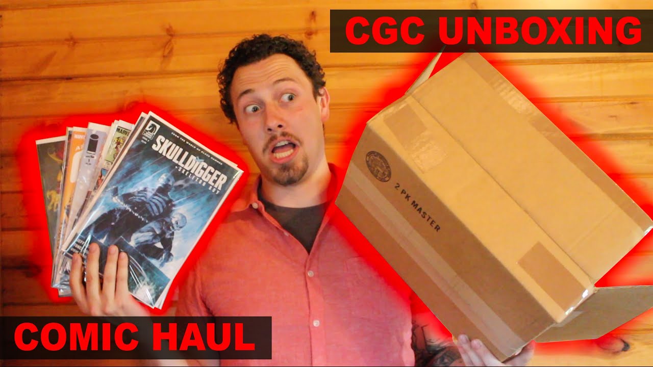 New CGC Comic Book Unboxing and Comic Haul - YouTube