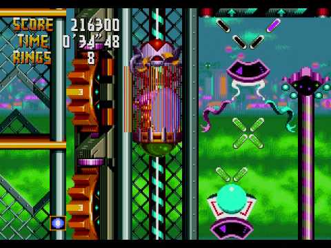 Knuckles Chaotix (Sega 32X) Gameplay Part 8 (Speed Slider Lv2 + Lv3 ...