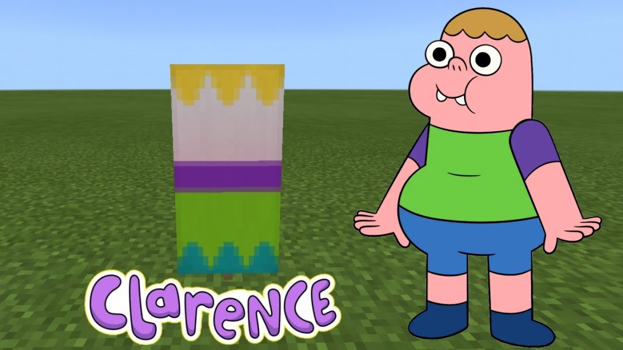 How to make a clarence banner in minecraft from clarence - YouTube