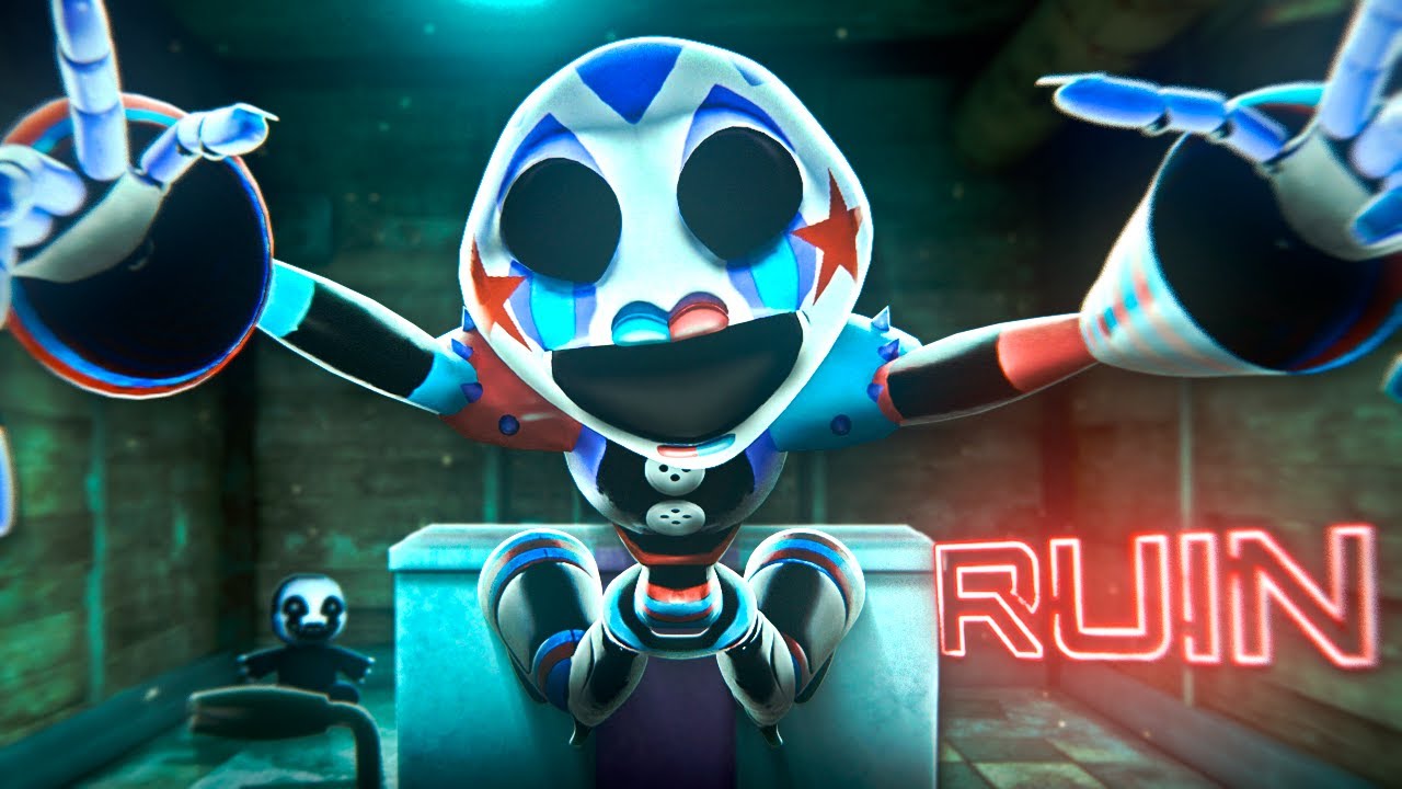 FNAF Ruin: FREEING the GLAMROCK PUPPET! (NEW Security Breach Ending ...