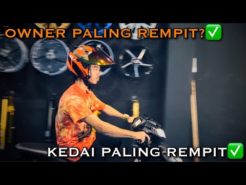 KEDAI PALING REMPIT. NEXT LEVEL kedai aksesori motor pertama ada snooker percuma!!