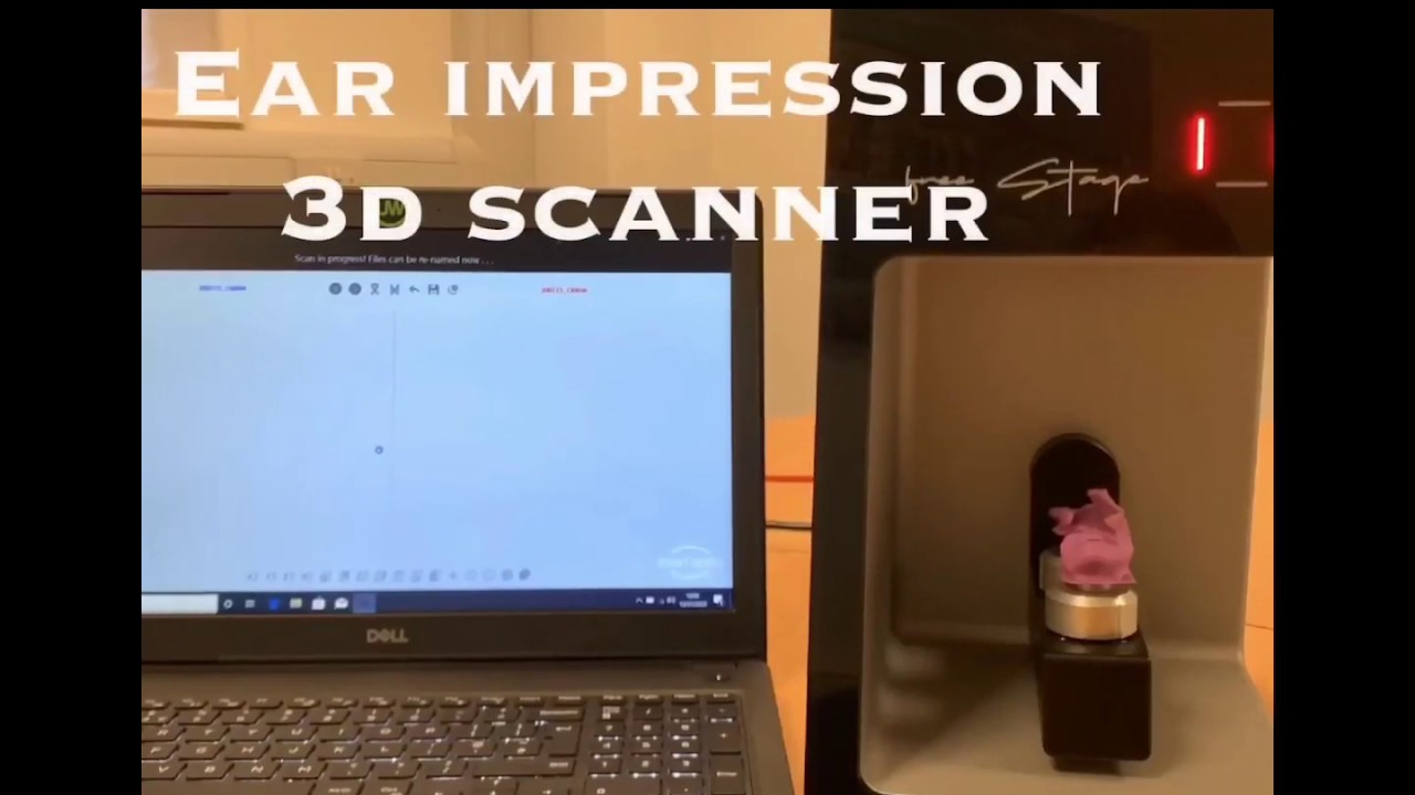 Ear Impression 3D Scanner - YouTube