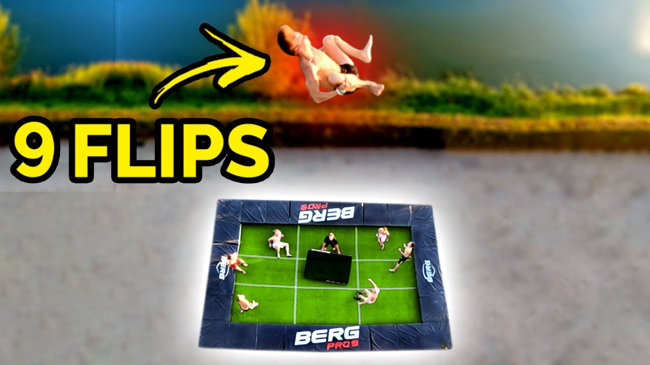 The Day We Broke the WORLD RECORD of FLIPS... - YouTube