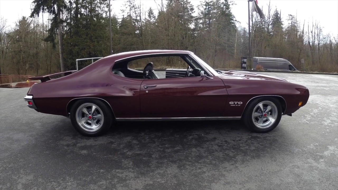 1970 Pontiac GTO - 455 V8 - YouTube