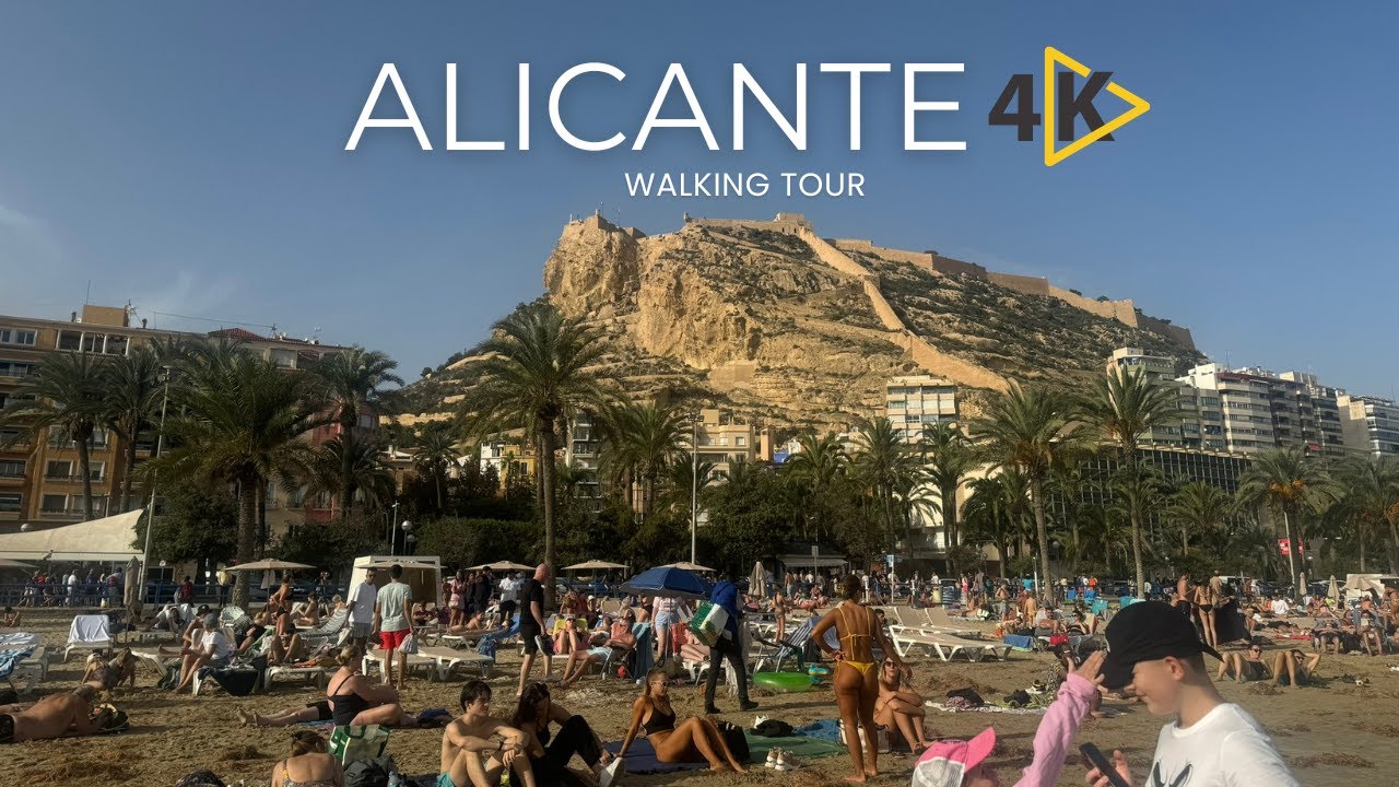 Alicante Walking Tour - Discover Top Places & Stunning Views | Spain 4K ...