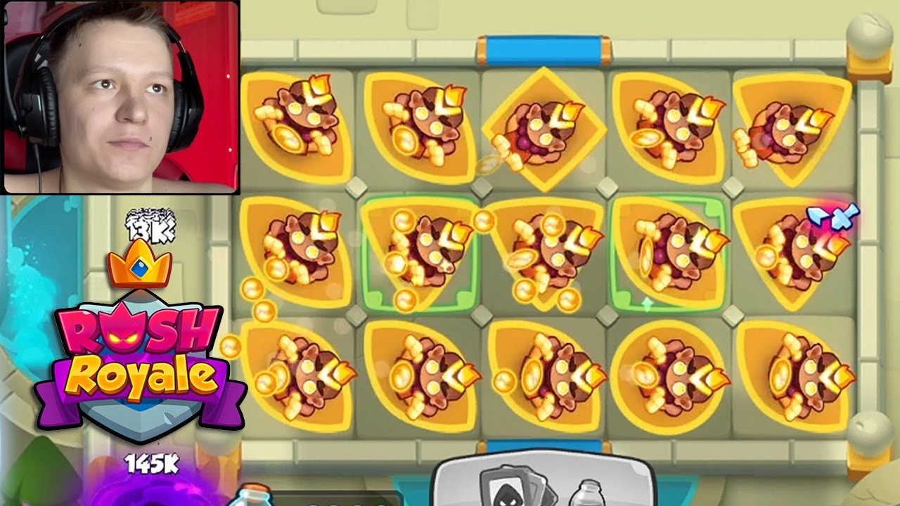HOW TO PUT ALL THE MONKS in RUSH ROYALE GUIDE - YouTube