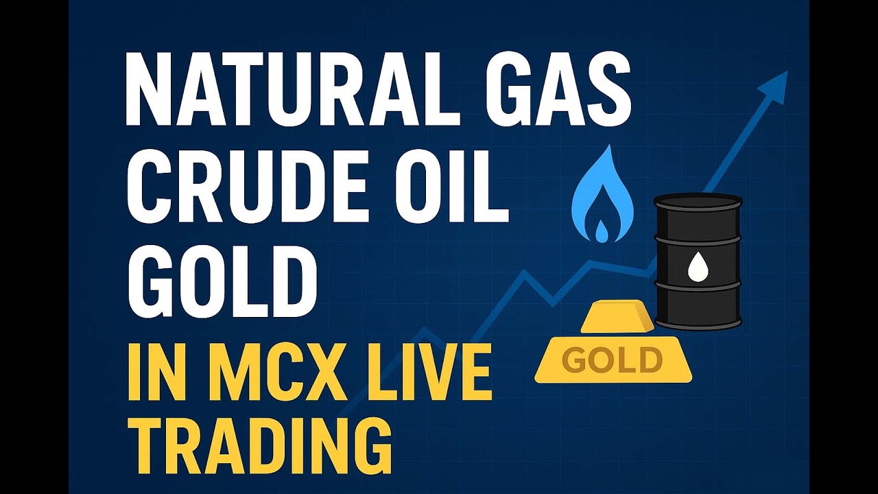 NATURAL GAS - GOLD - CRUDE OIL LIVE TRADING - YouTube
