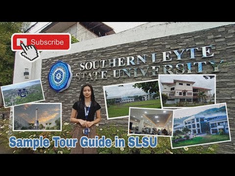 Sample Tour Guide in SLSU-Main Campus | School Purposes Only ...
