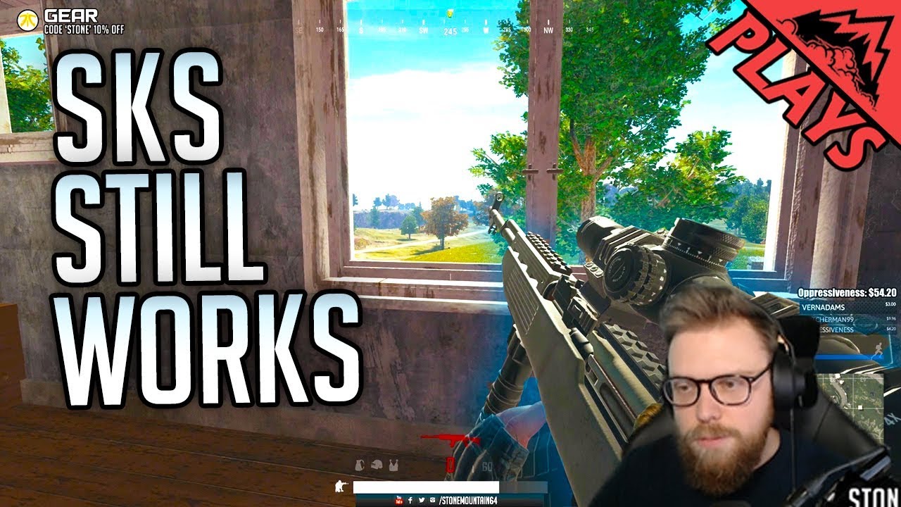 SKS STILL WORKS - PlayerUnknown's Battlegrounds Gameplay #143 (PUBG FPP ...