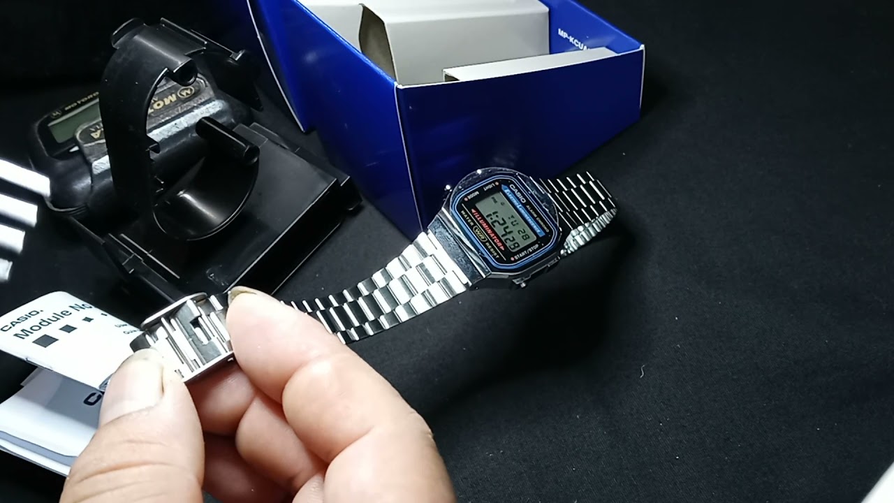 Casio watch from Walmart model 3298 A(168)-1 - YouTube