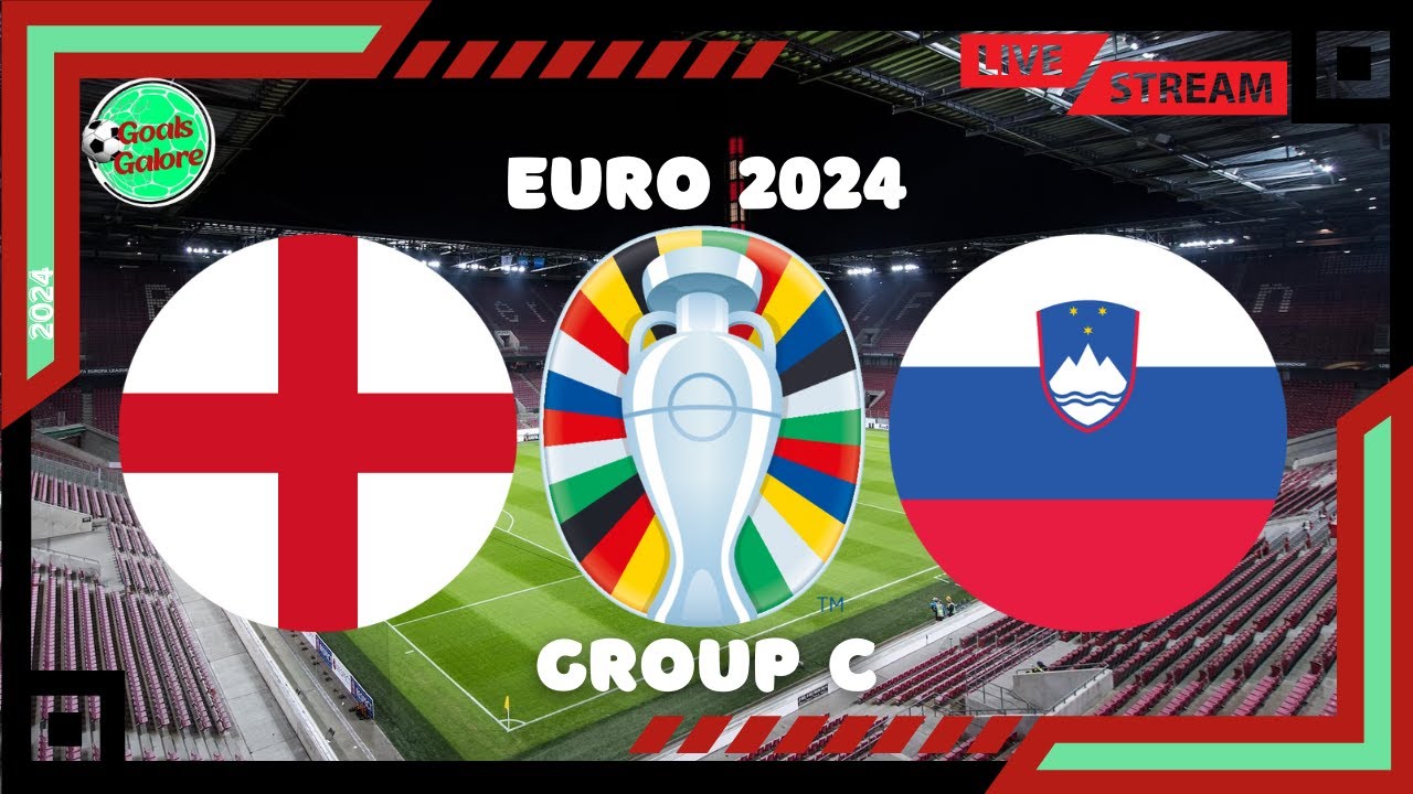 EURO 2024 GROUP C! | LIVE WATCHALONG!| ENGLAND V SLOVENIA - YouTube