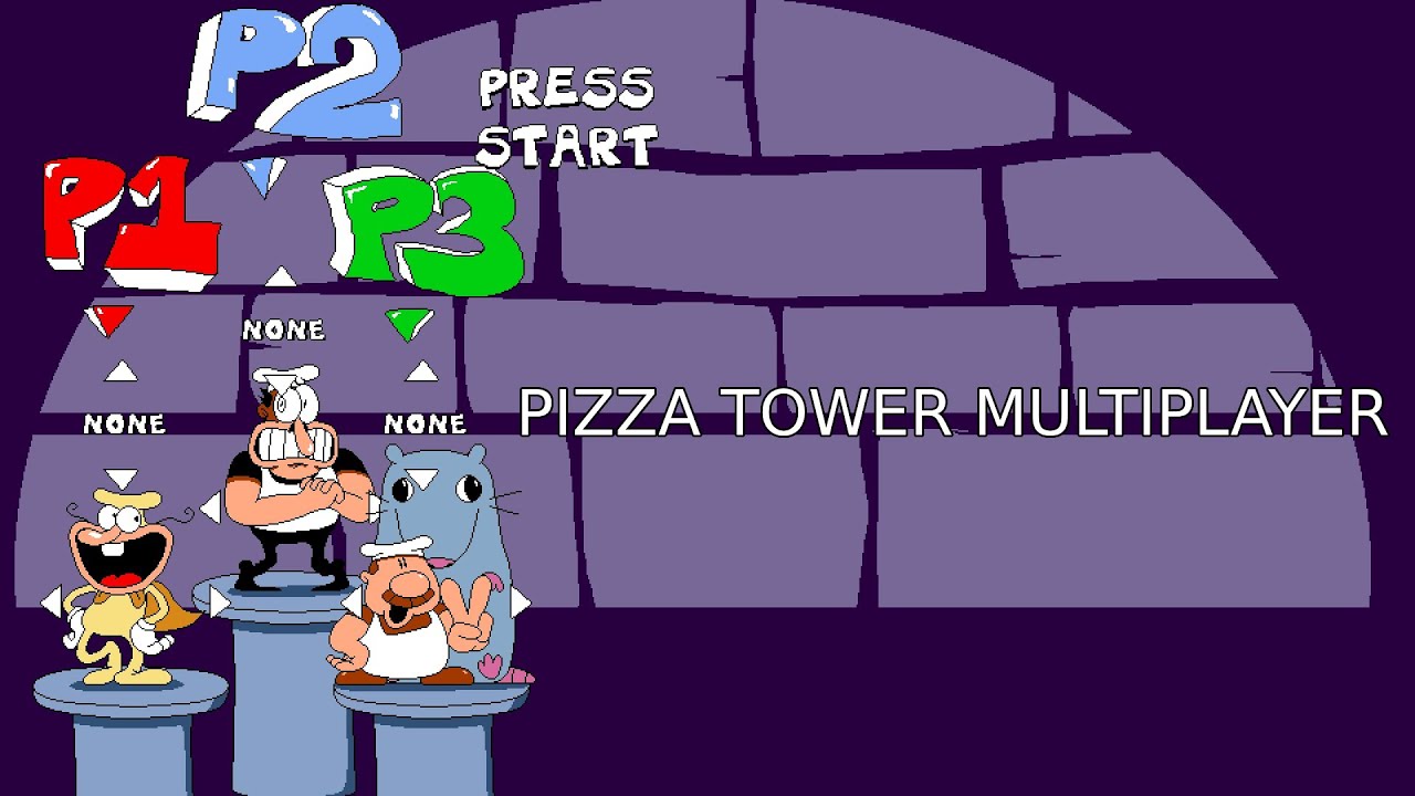 Pizza Tower But 3 Players [Episode 1] (ft. @elysaksosionn and ...
