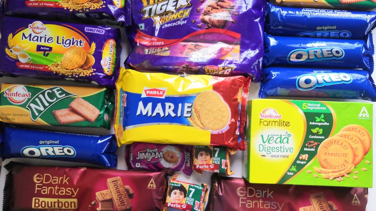 Lots of biscuits unboxing | tea time biscuits | digestive biscuits ...