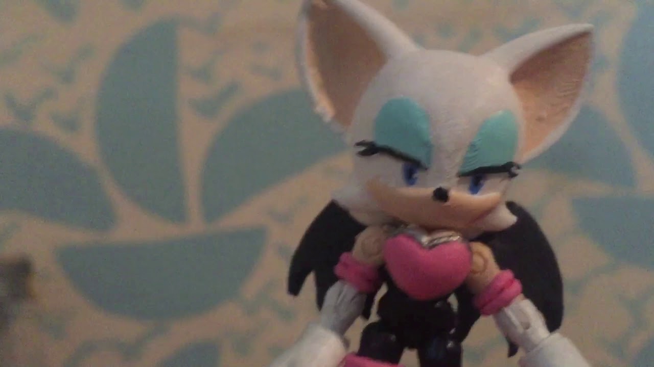 Rouge the bat custom figure | Wakeangel2001 - YouTube