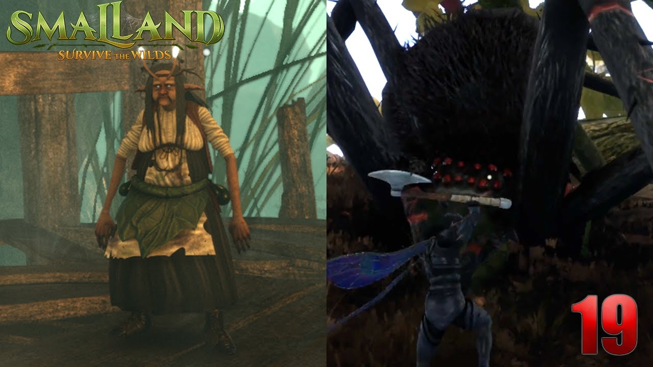 Geheimer Npc und Spinnenboss + Geheime neue Rüstung | #19 Smalland ...