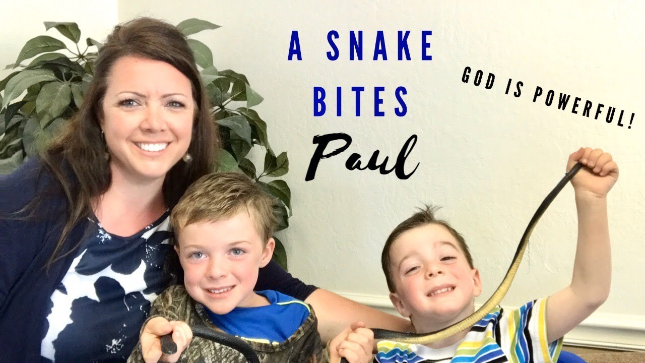 Children’s Church Lesson | A Snake Bites Paul | Acts 28:1-10 - YouTube
