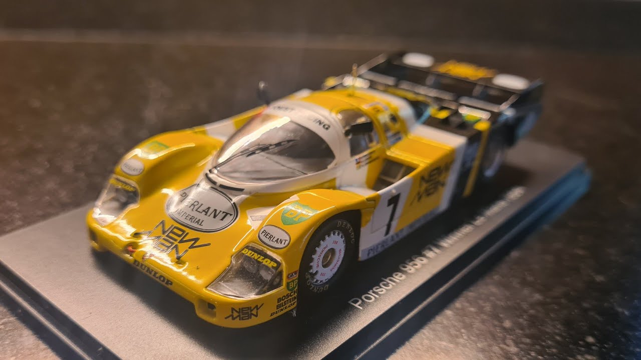 spark 1/43 porsche 956B le mans winner 1984 henri pescarolo & klaus ...